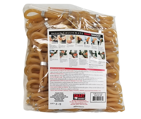 Bag of 100 Callicrate SMART Loops™ – Callicrate Banders